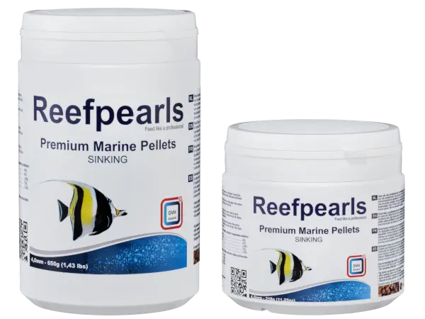 ReefPearls 4.0 mm – Sinking Pellets voor grote rifvissen – ReefBucket